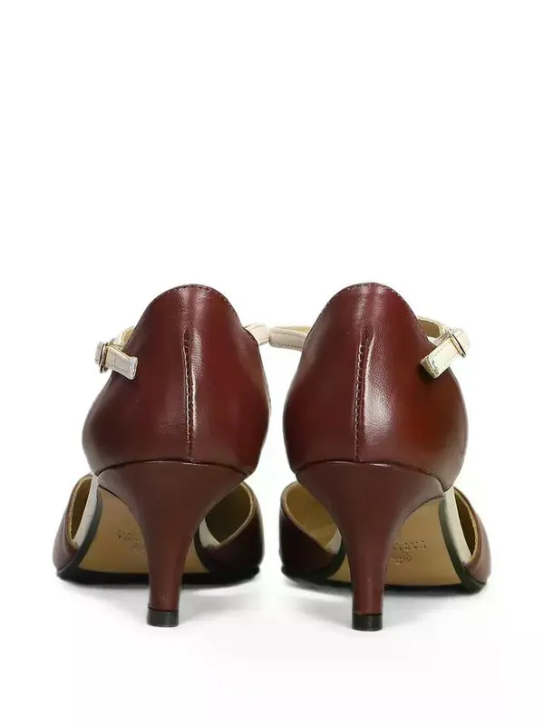 L'ARIANNA T-bar Pointed-toe Pumps