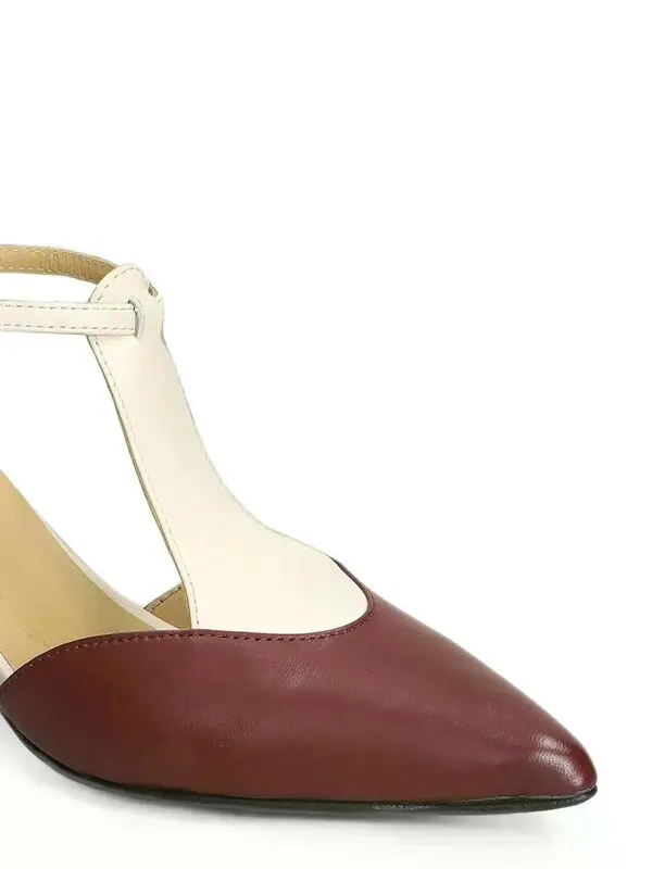 L'ARIANNA T-bar Pointed-toe Pumps