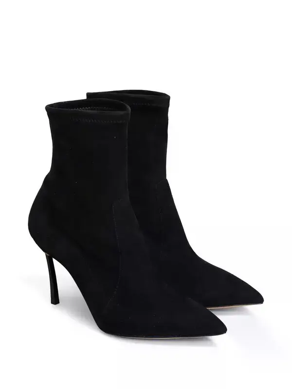 Casadei Pointed-toe Ankle Boots