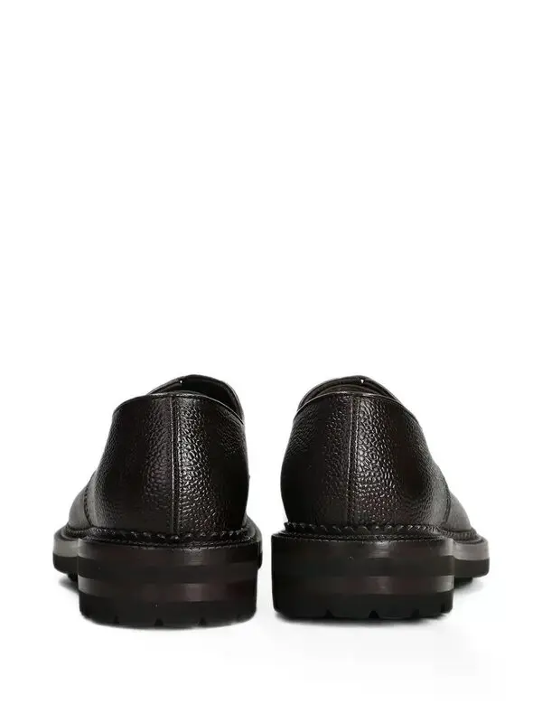 GREEN GEORGE Grainy Derby Shoes