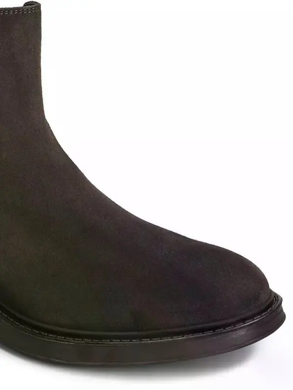 GREEN GEORGE Suede Chelsea Boots - Brown