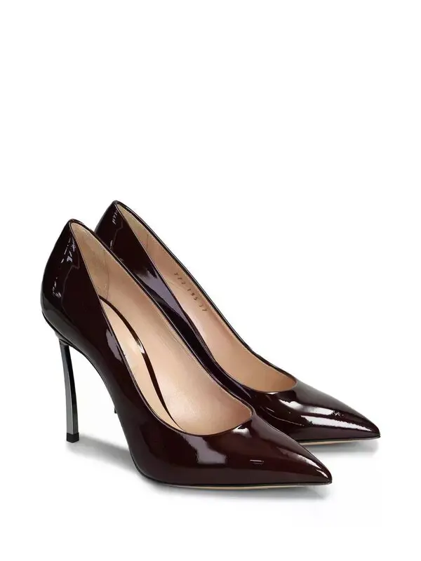 Casadei Blade Patent Leather Pumps