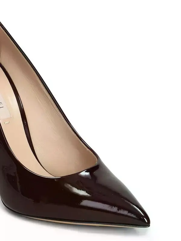 Casadei Blade Patent Leather Pumps