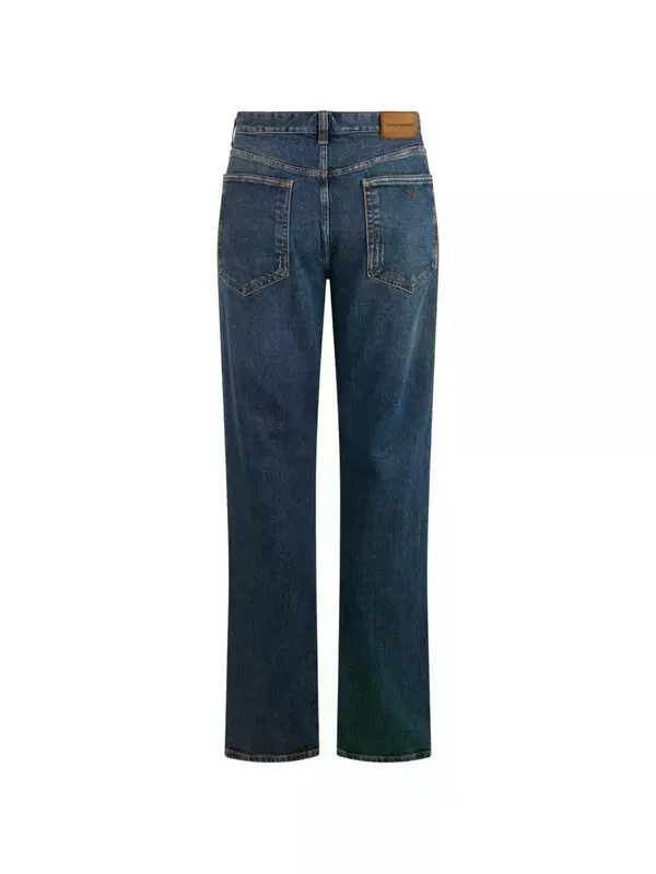 Emporio Armani Five-pocket Jeans Regular Fit With Stone Wash