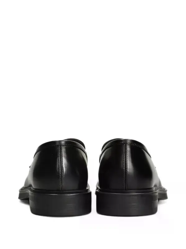 GREEN GEORGE Leather Penny Loafers
