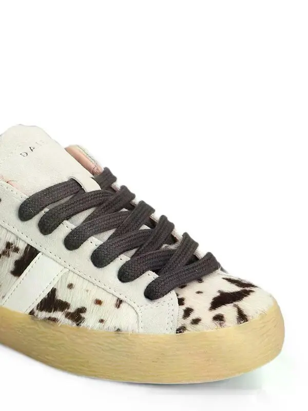 D.a.t.e. Animal-print Pony-hair Sneakers