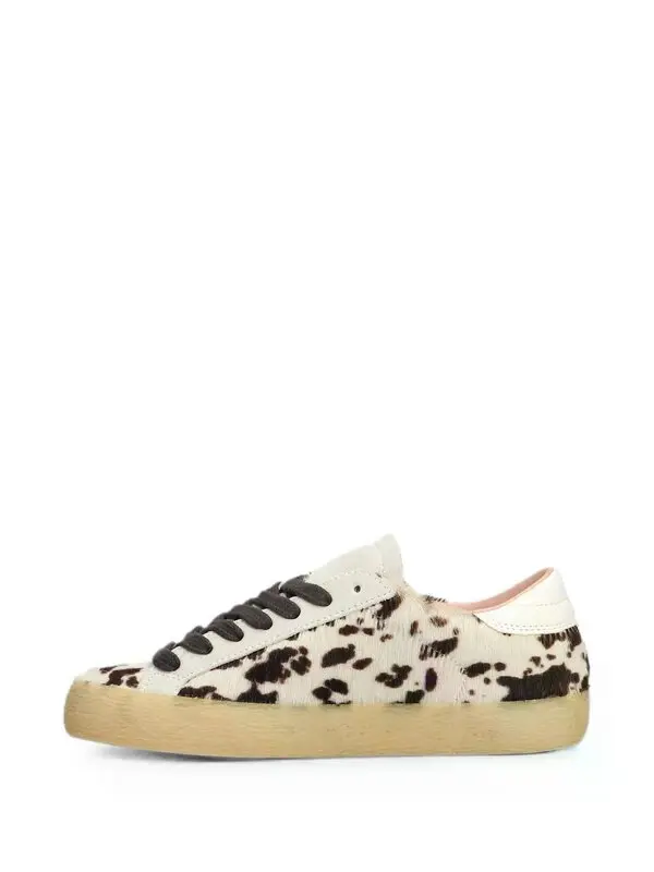 D.a.t.e. Animal-print Pony-hair Sneakers