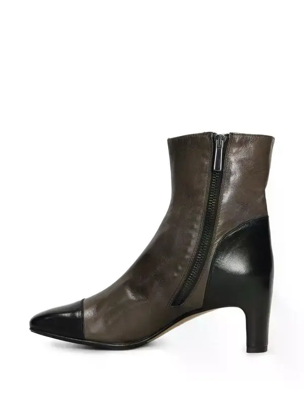 L'ARIANNA Two-tone Leather Pumps