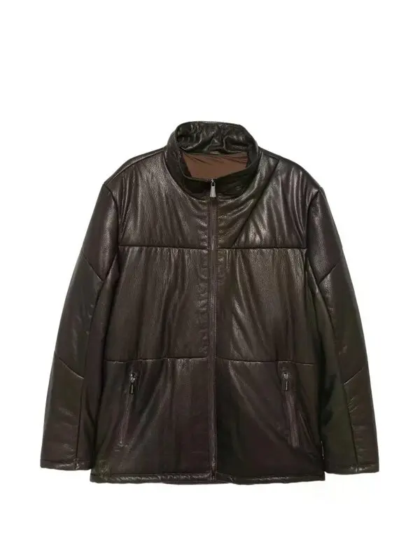 SERGIO MORETTI FIRENZE Leather Jacket