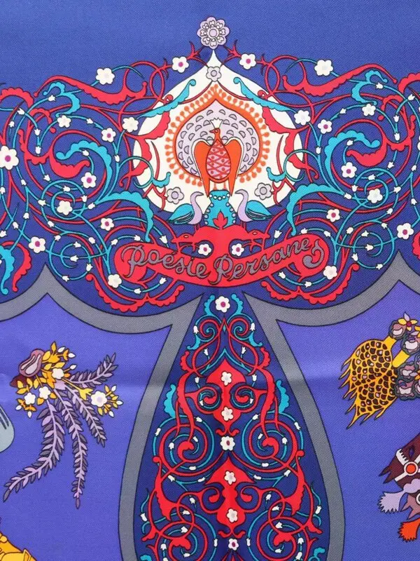 Hermès 2010s Poesie Persane Scarf