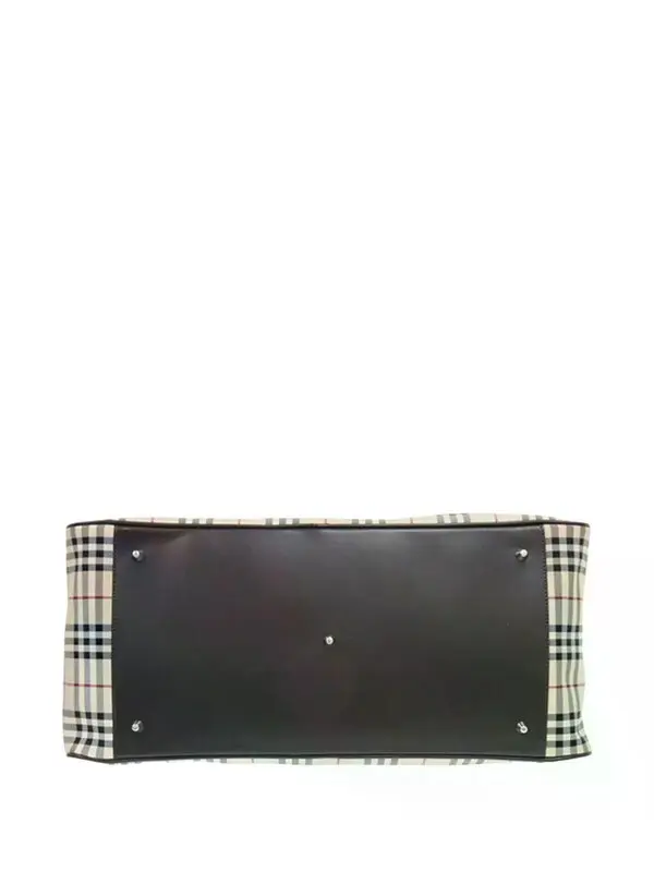 Burberry 2000-2017 House Check Canvas Travel Bag