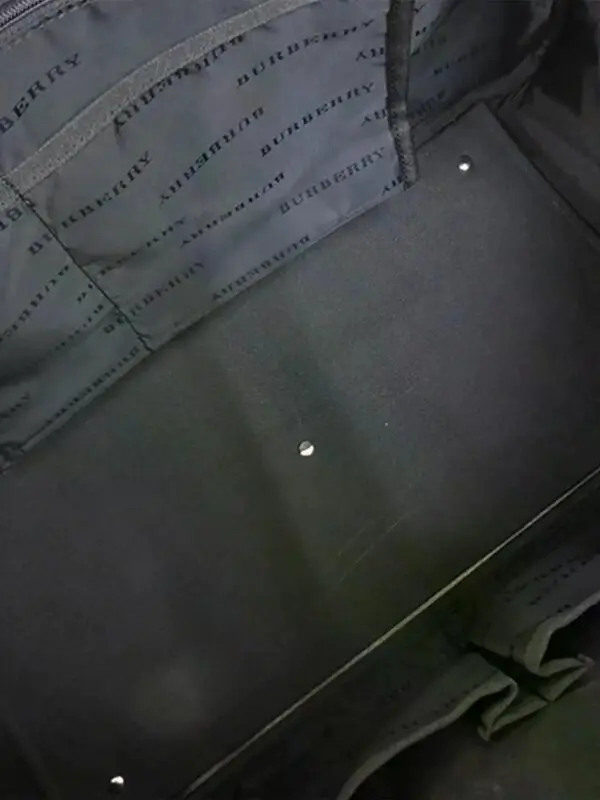Burberry 2000-2017 House Check Canvas Travel Bag