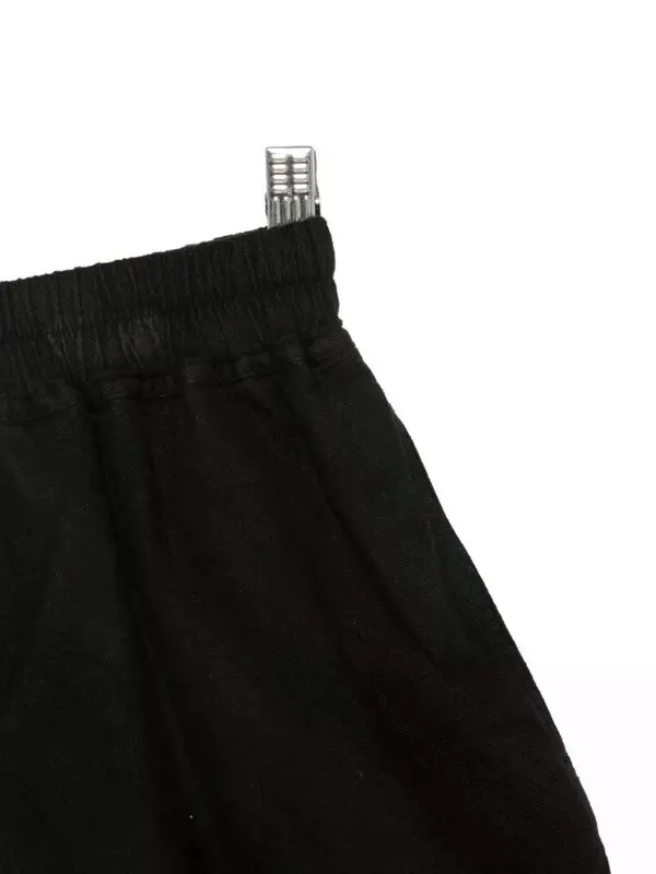 Rick Owens Drawstring Layered-hem Shorts