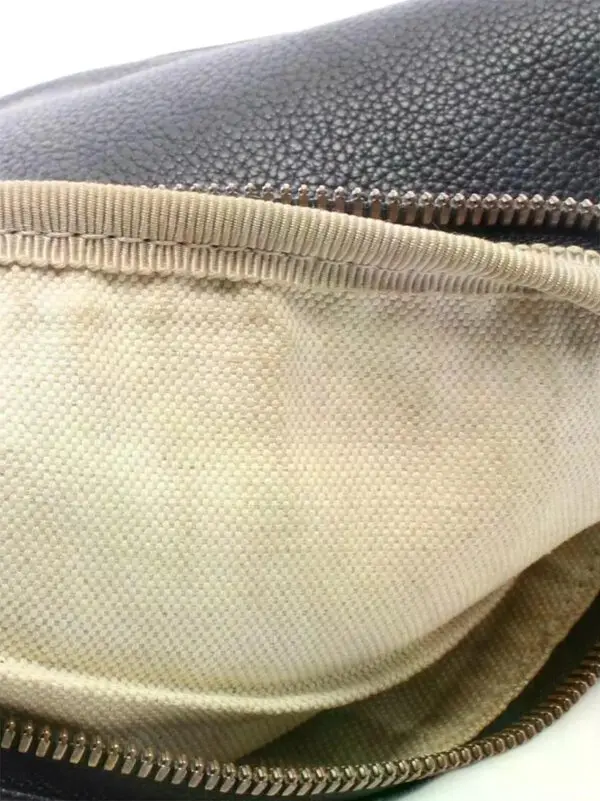 Gucci 2000s Web Logo Belt Bag - Black