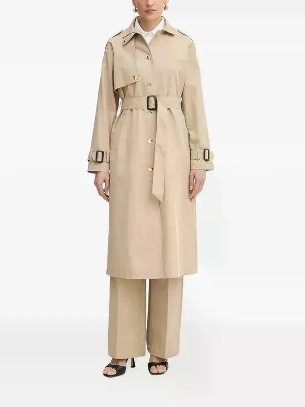 SILVIAN HEACH Layered-detail Straight-leg Trousers
