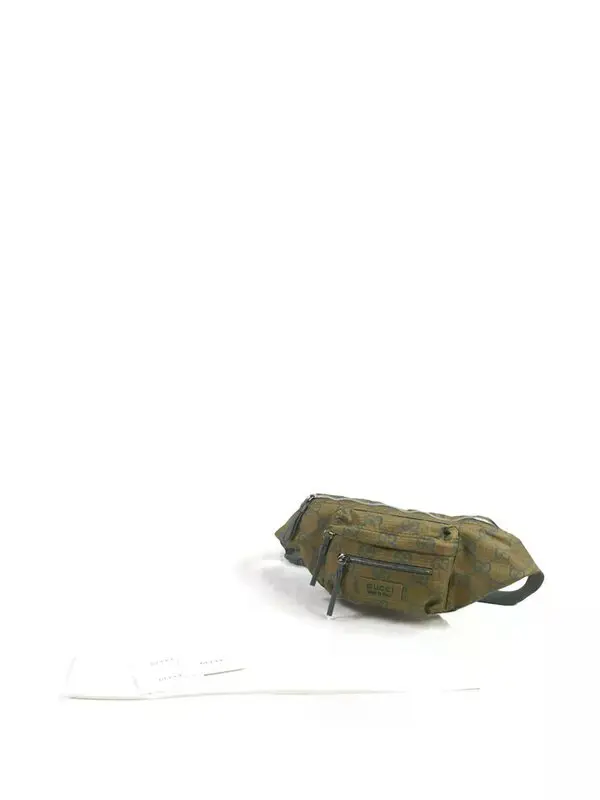 Gucci Gg Ripstop Nylon Belt Bag - Brown