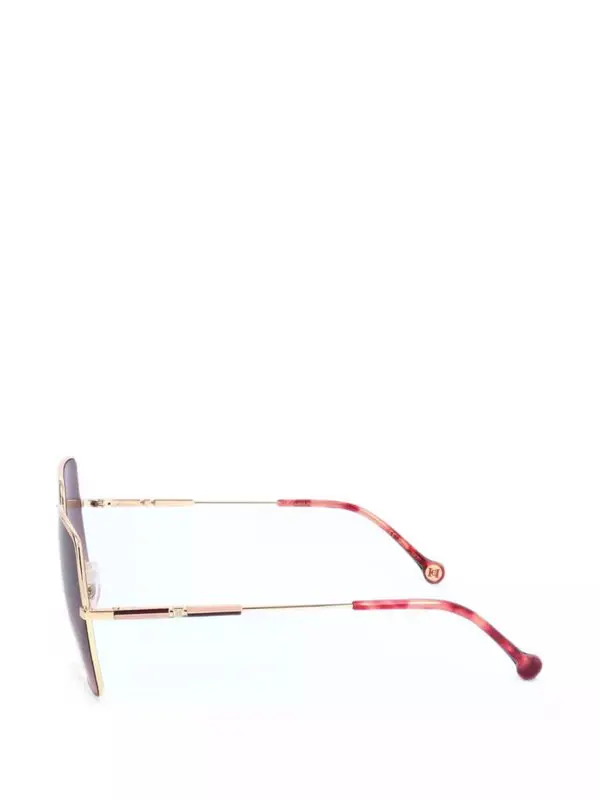 Carolina Herrera Geometric-frame Sunglasses