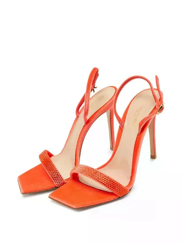 GIANVITO ROSSI Britney Crystal-embellished Sandals