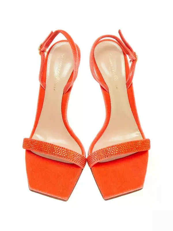 GIANVITO ROSSI Britney Crystal-embellished Sandals