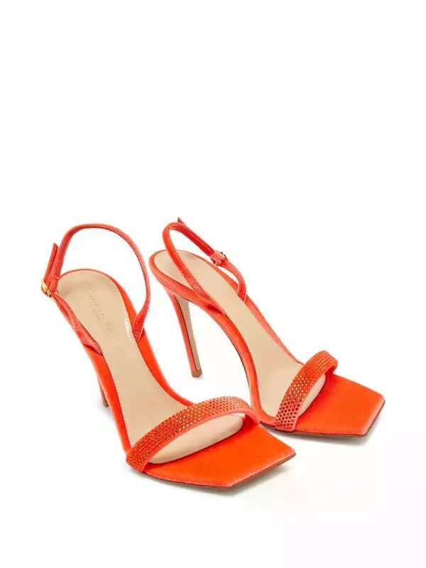 GIANVITO ROSSI Britney Crystal-embellished Sandals
