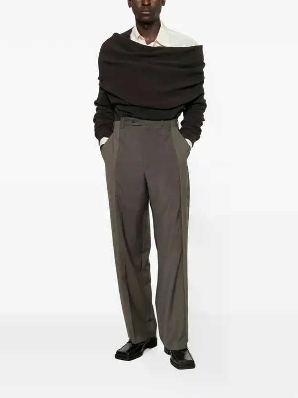 MAISON MARGIELA Four-stitch Panelled Trousers