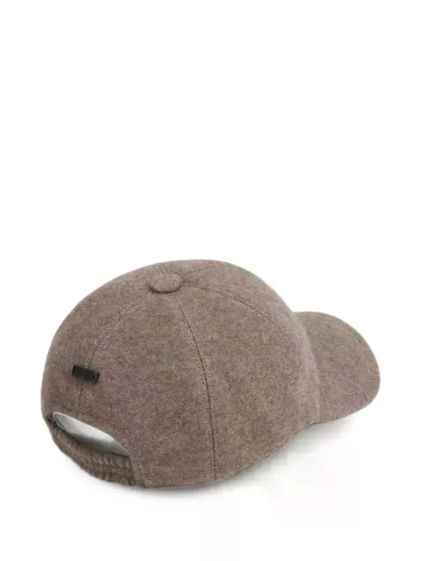 Fedeli Brushed-effect Cashmere Cap