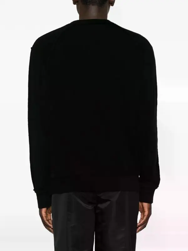 Undercover Raglan-sleeve Crew-neck Sweater