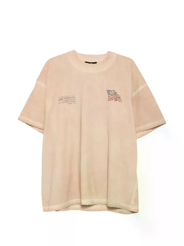 REPRESENT Graphic-print Distressed T-shirt