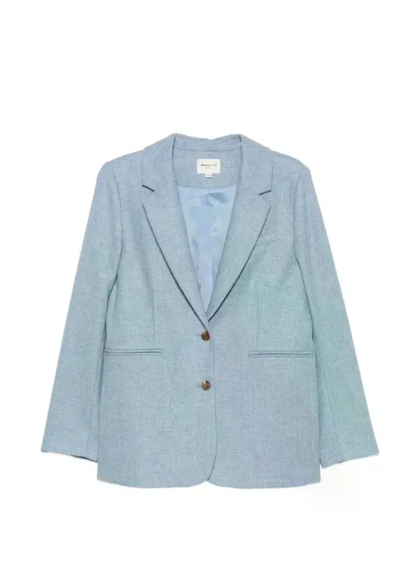 MAISON123 Courtney Wool Blazer - Blue
