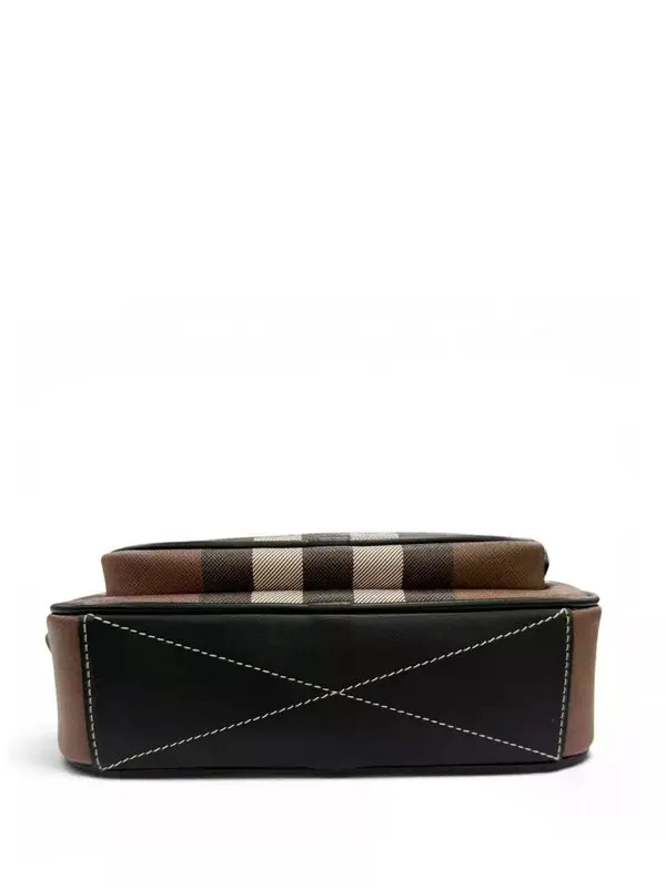 Burberry 2018-2023 Giant Check E-canvas Paddy Crossbody Bag