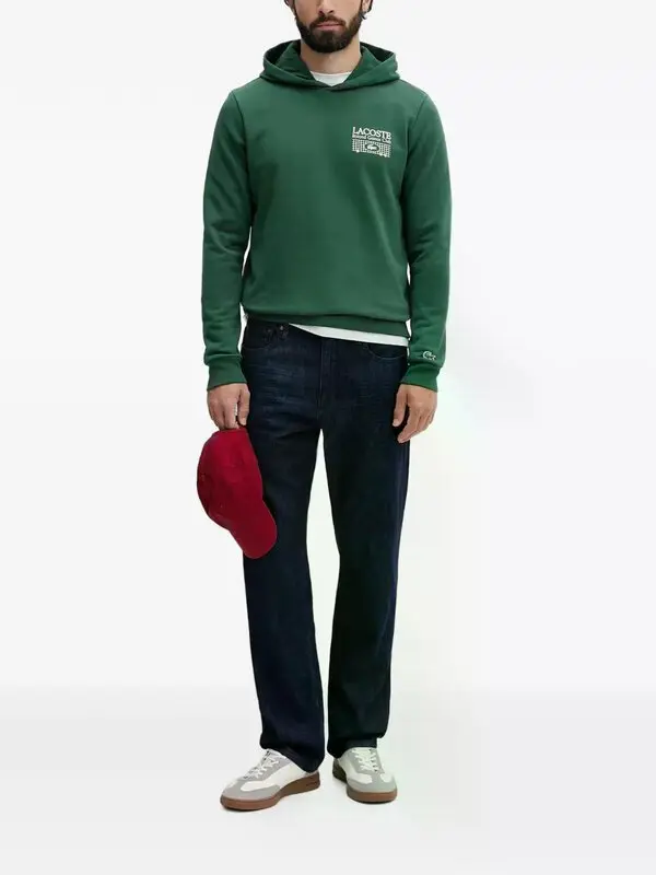 Guess Logo-patch Straight-leg Jeans