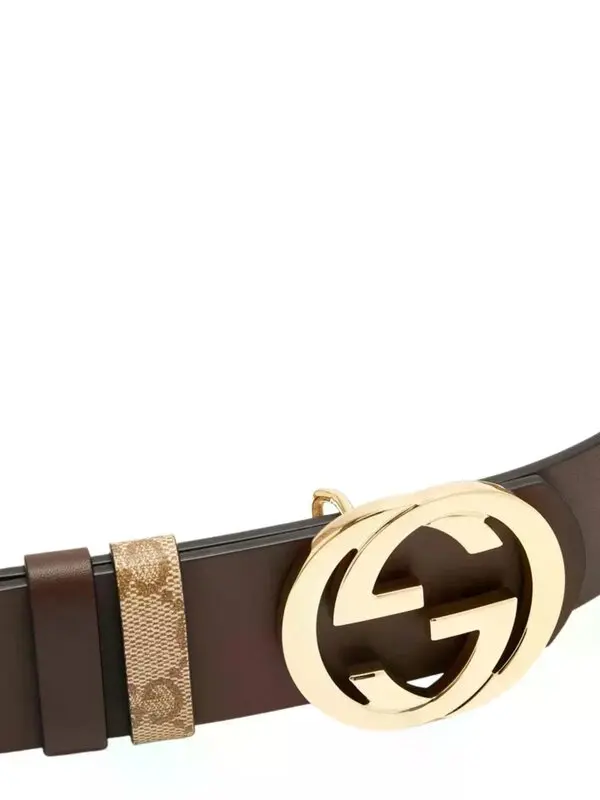 Gucci Reversible Belt With Interlocking G-buckle