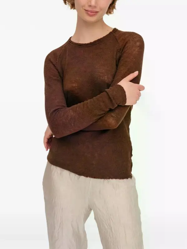 GUDRUN & GUDRUN Barba Raglan-sleeve T-shirt