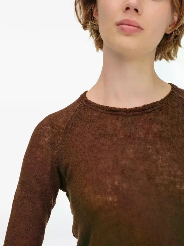 GUDRUN & GUDRUN Barba Raglan-sleeve T-shirt