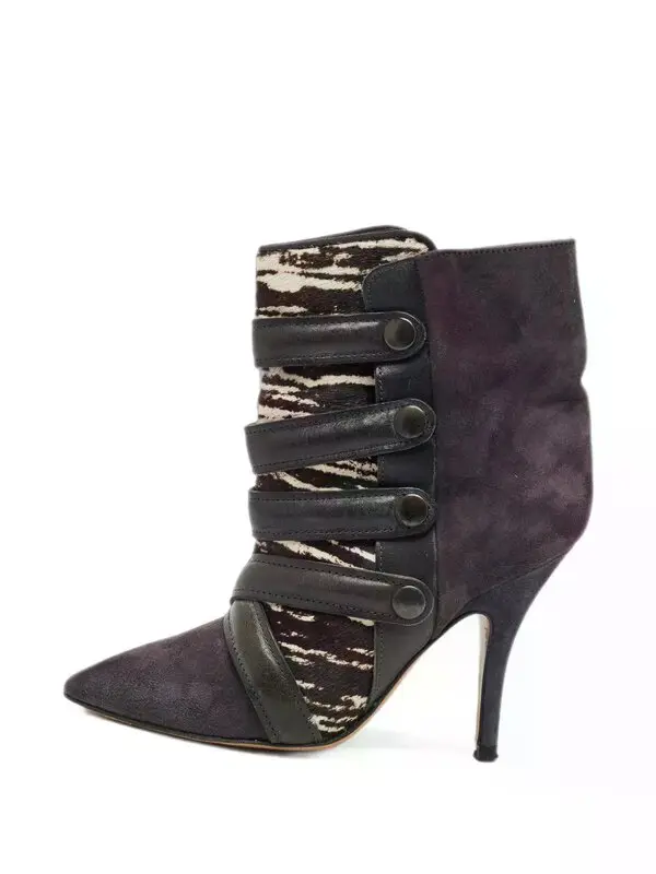 Isabel Marant Étoile Calf Hair Suede Ankle Boots