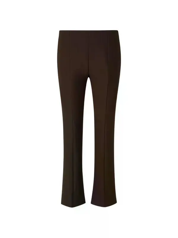 Peserico Pressed-crease Flared Trousers