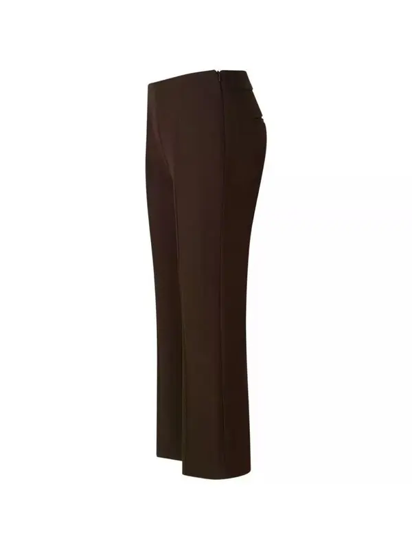 Peserico Pressed-crease Flared Trousers