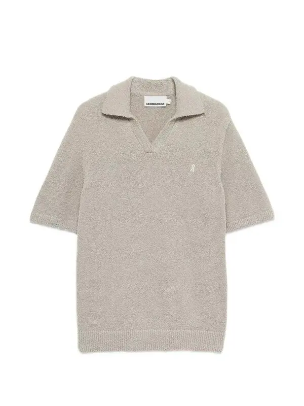 ARMEDANGELS Bouclé-knit T-shirt - Neutrals
