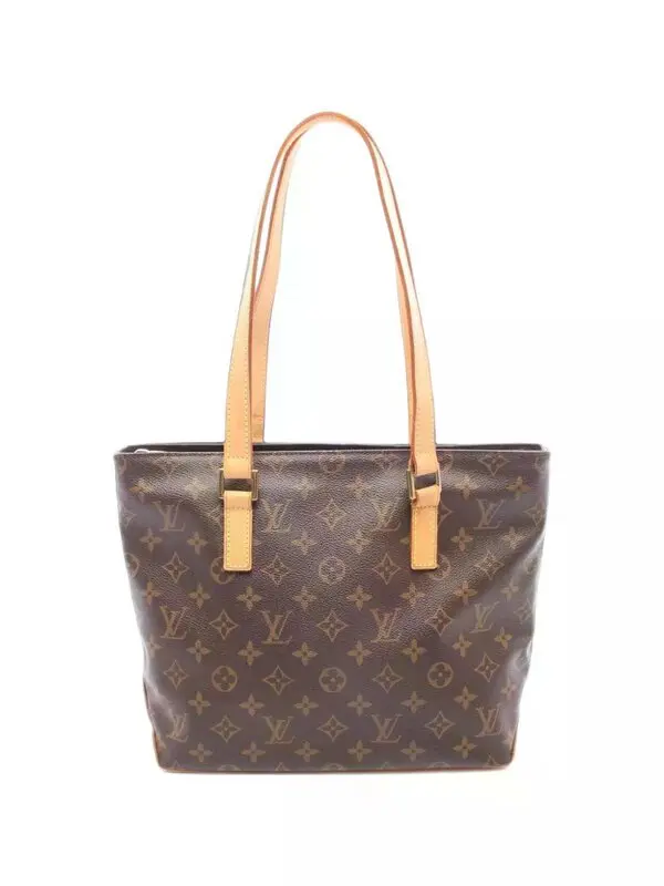 LOUIS VUITTON 2005 Monogram Cabas Piano Tote Bag