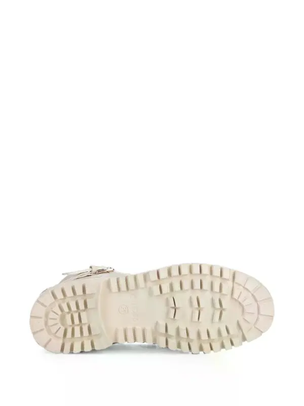Guess Olanna Logo Combat Boots