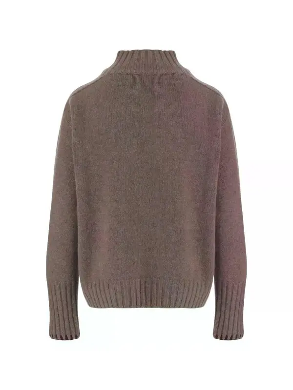 OLIVER LATTUGHI Stripe-detail Cashmere Sweater