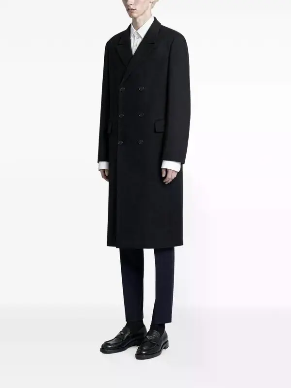 Prada Double-breasted Wool Coat