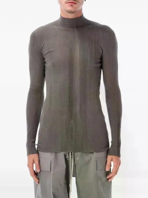 Rick Owens Ribbed Lupetto Sweater