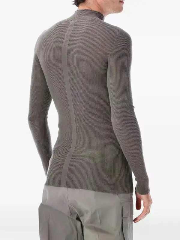 Rick Owens Ribbed Lupetto Sweater