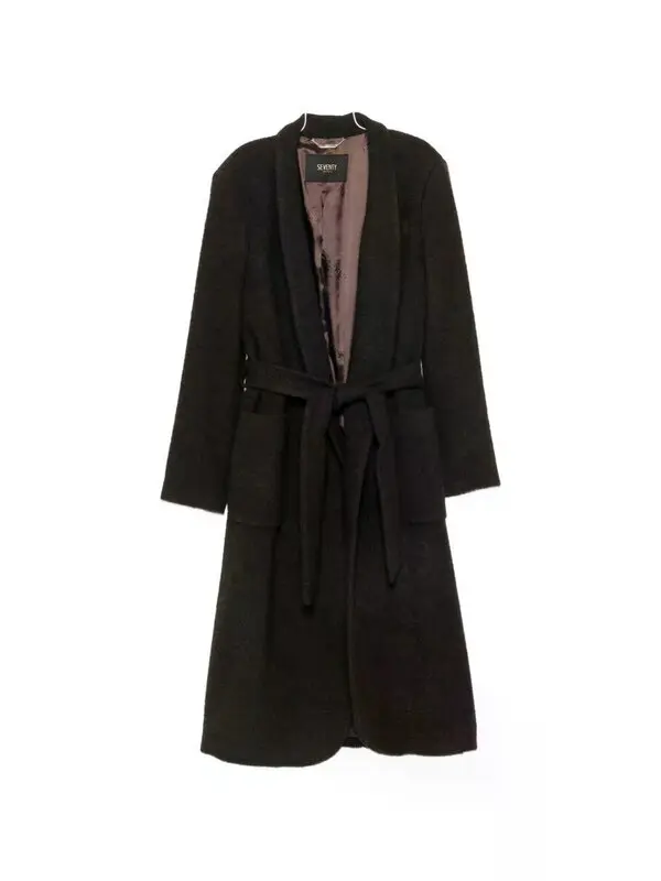 Seventy Belted Shawl-lapel Coat