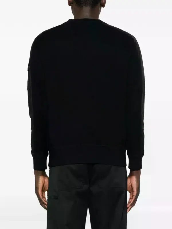 MURPHY&NYE Contrast-panel Flap-pocket Sweater