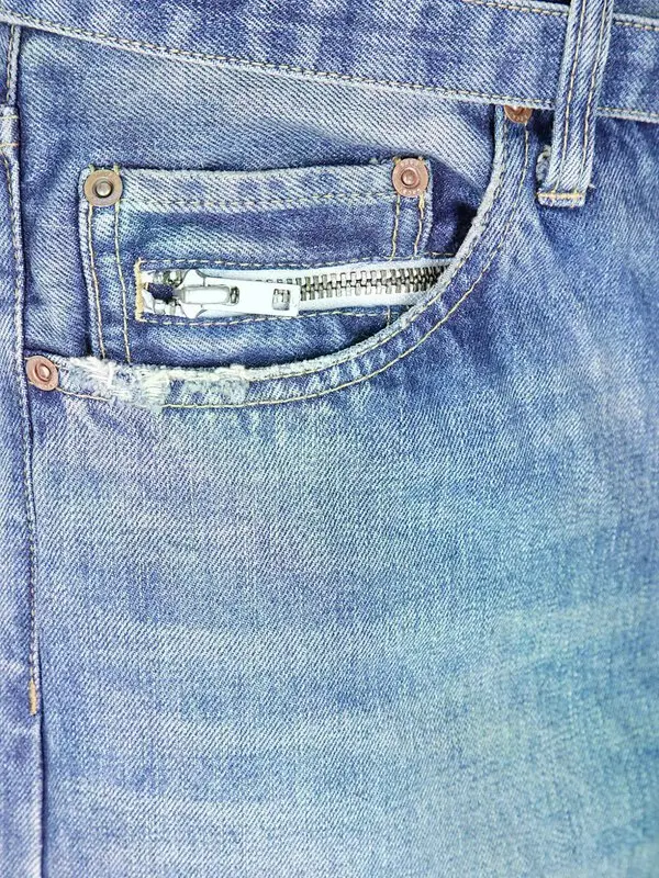 Sacai Beyondexx Distressed-effect Jeans