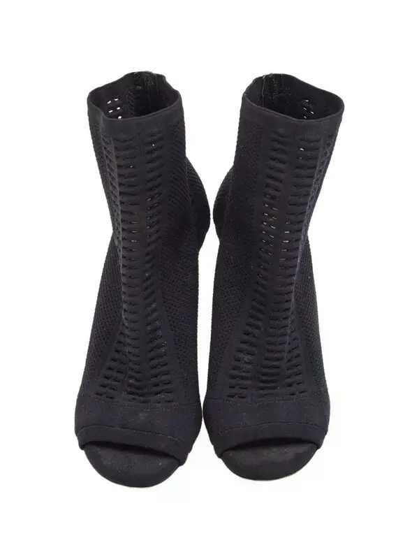 GIANVITO ROSSI Fiona Knit Ankle Boots