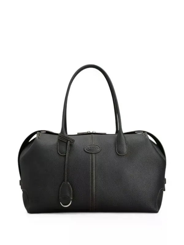 TOD'S Grained Leather Tote Bag