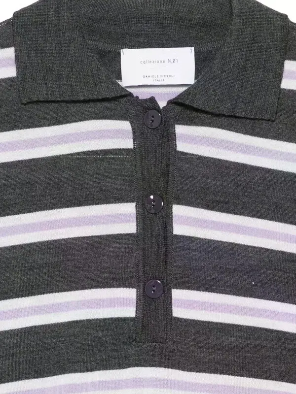 DANIELE FIESOLI Striped Polo-shirt